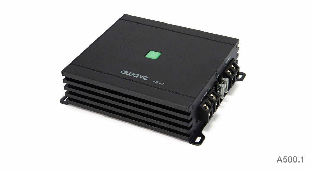 AWAVE A500.1 Amplifier – Alberts Car Stereo