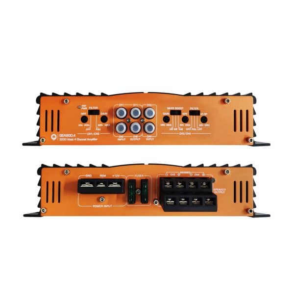 QEA800.4 4 Channel Amplifier – Alberts Car Stereo